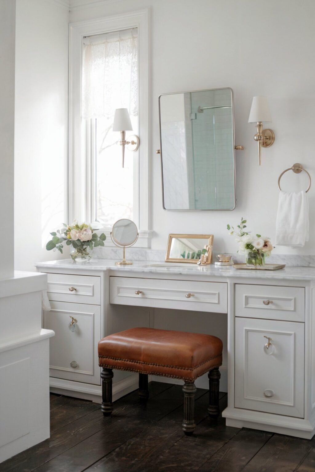 43 Irresistible Farmhouse Bathroom Vanity Ideas to Inspire Your Next ...