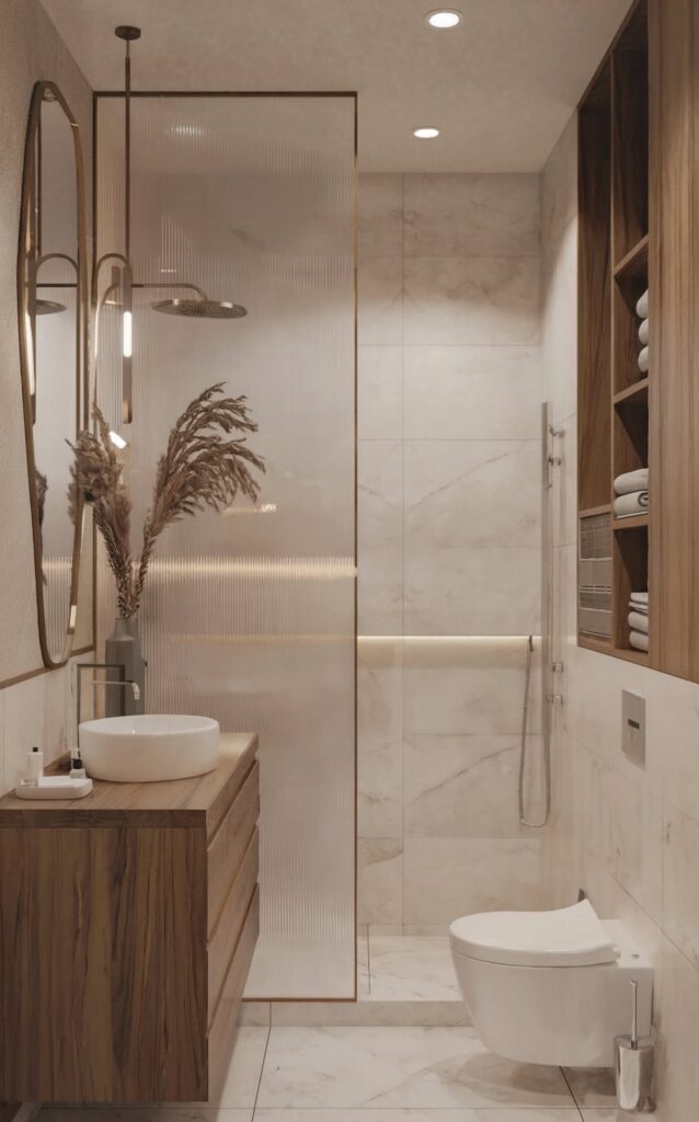 48 Modern Bathroom Decor Ideas and Design Trends for 2025 - WholesomeCorner