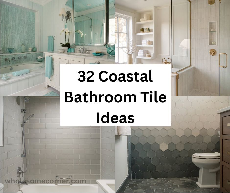 32 Coastal Bathroom Tile Ideas: Bringing the Beach to Your Bath ...
