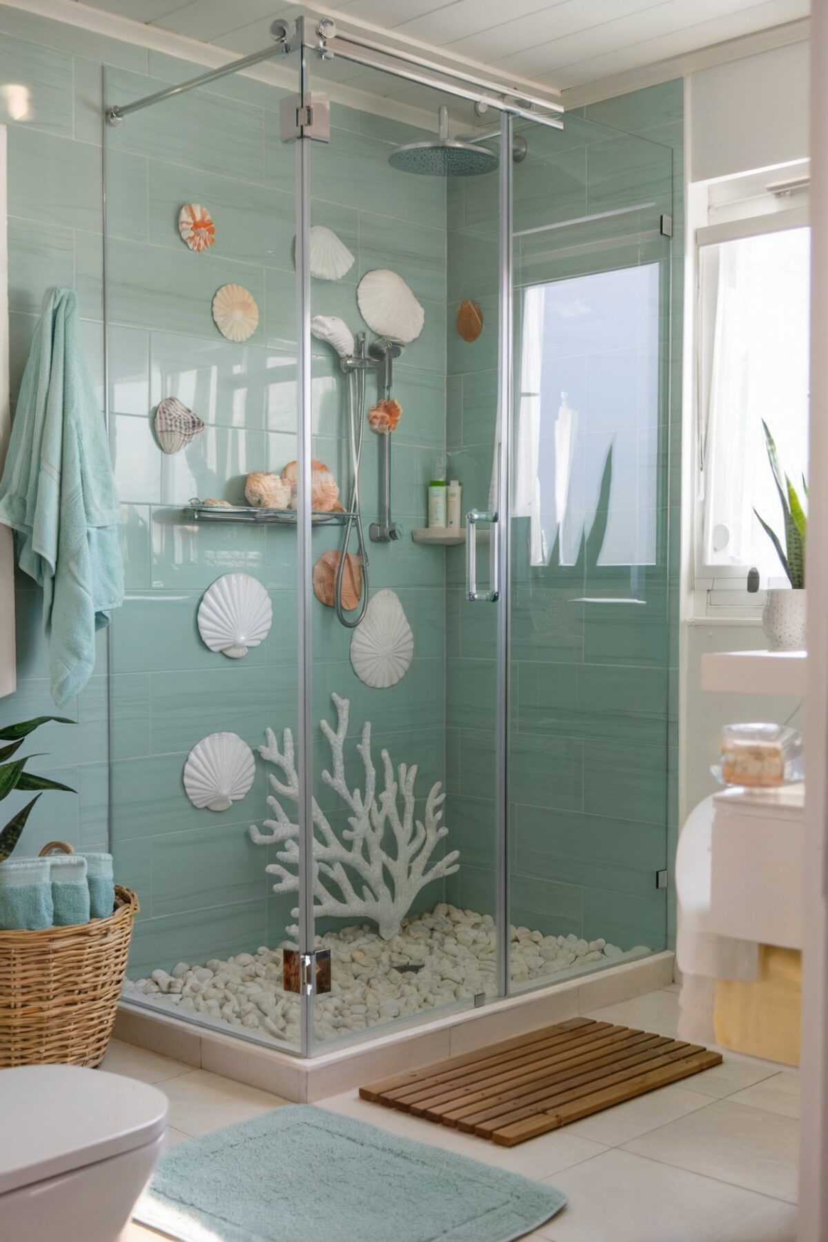 32 Coastal Bathroom Tile Ideas: Bringing the Beach to Your Bath ...